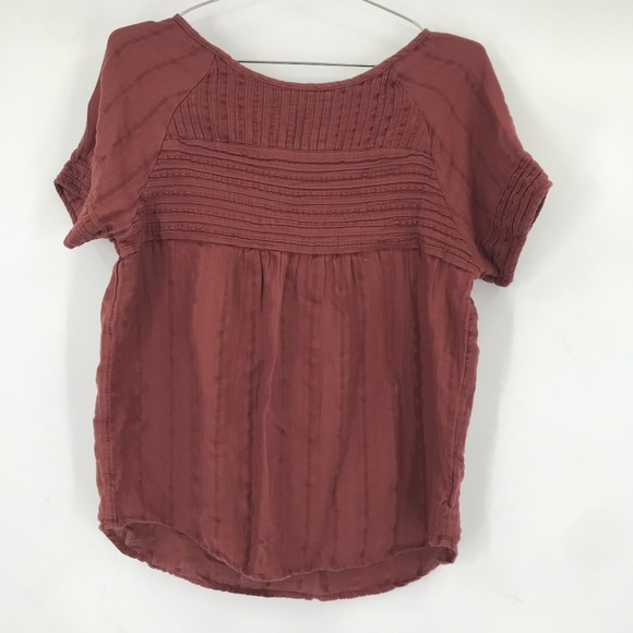 Prana | Tops | Prana Organic Cotton Short Sleeve Blouse Size Medium ...